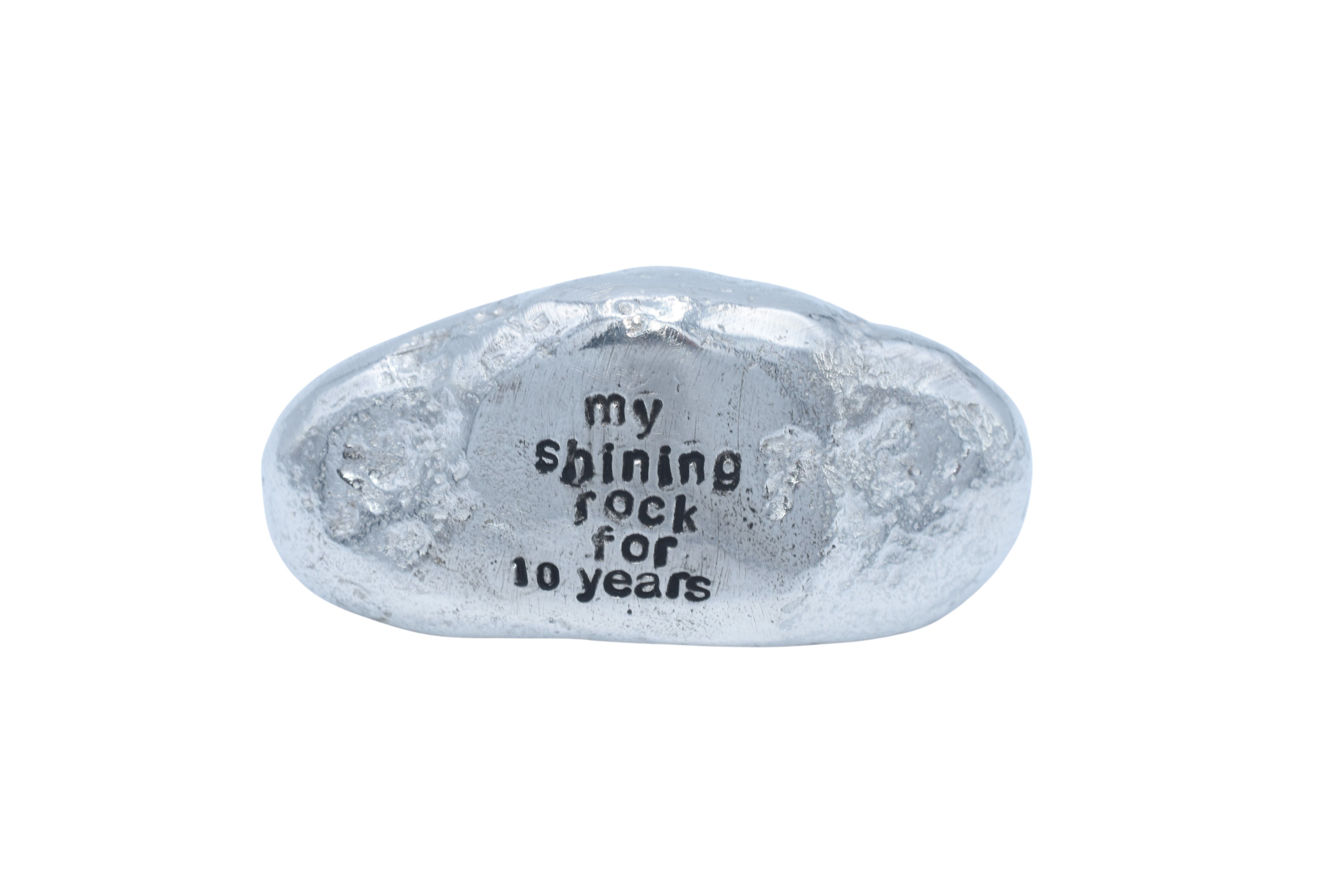 My Shining Rock for 10 Years – Anniversary Gift – Tin Gifts